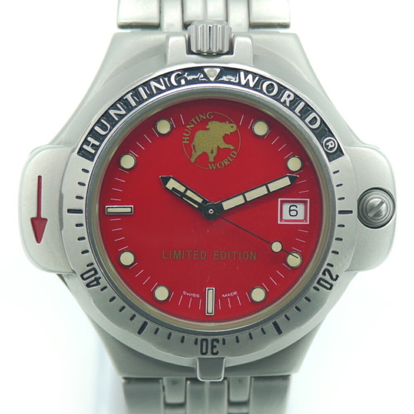 OTHERS | Accessories | Hunting World Compass Watch Automatic Mens ...